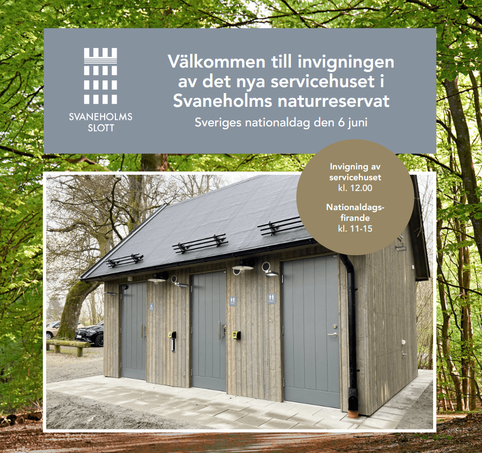 Invigning av servicehuset i Svaneholms naturreservat! - Leader Söderslätt